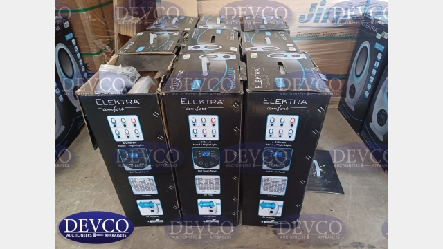 Elektra Cool Air Refreshing Fans (x9) | Devco Auction